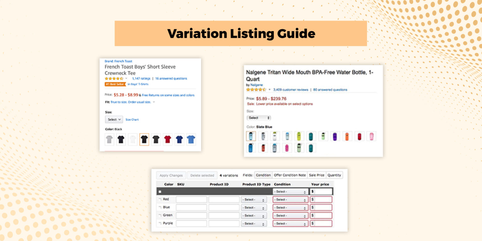 Everything You Need to Know About Amazon Variation Listing